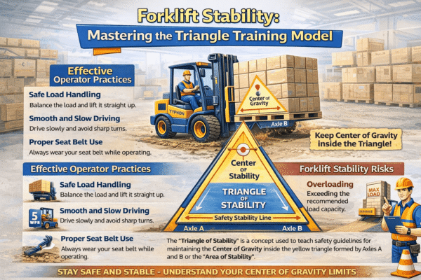 Forklift Stability: The Triangle Model Explained